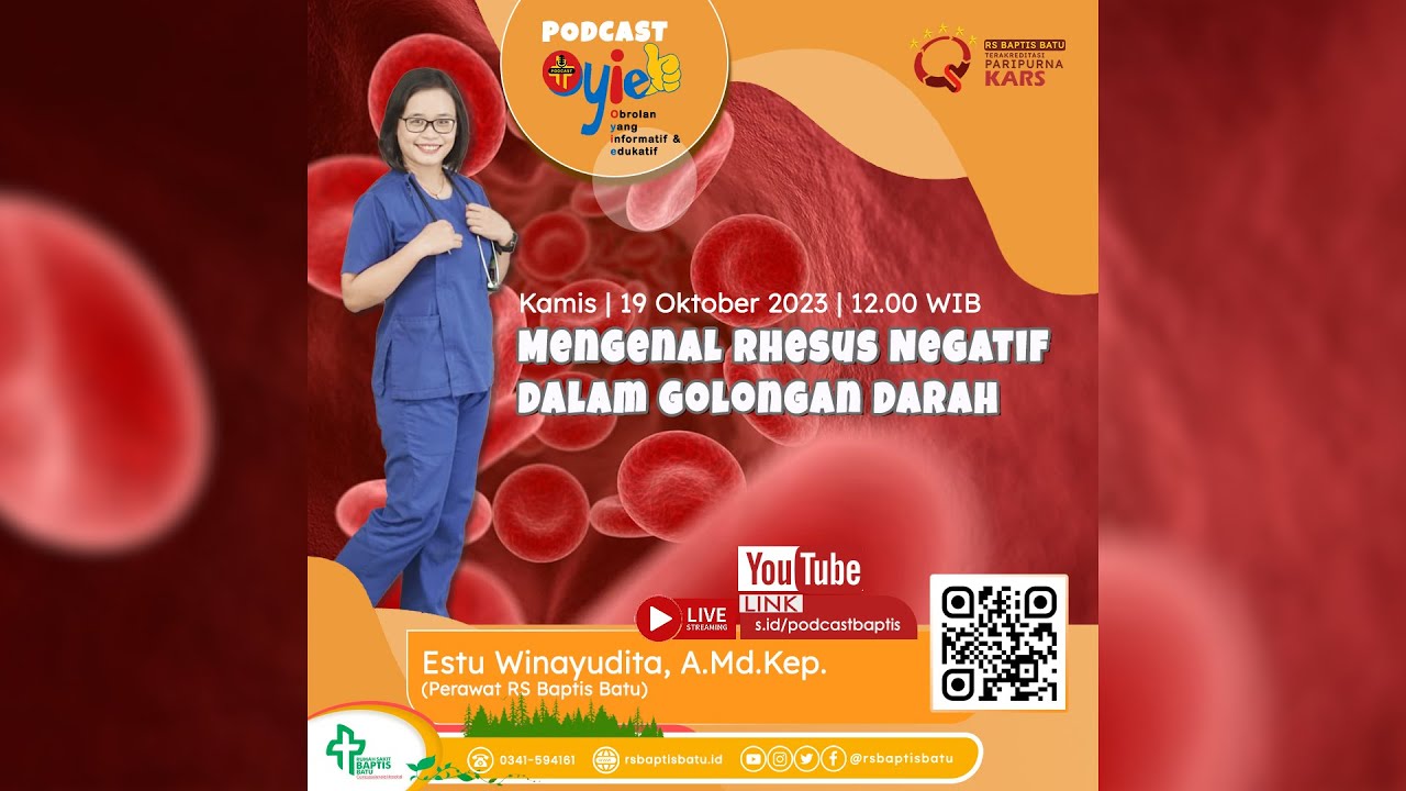 MENGENAL RHESUS NEGATIF DALAM GOLONGAN DARAH🎙️PODCAST OYIE - YouTube