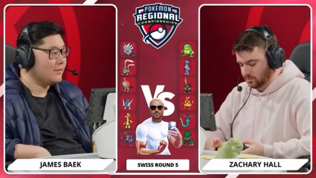 James Baek VS Zachary Hall VG Day 1 | 2025 Pokémon Toronto Regional ...