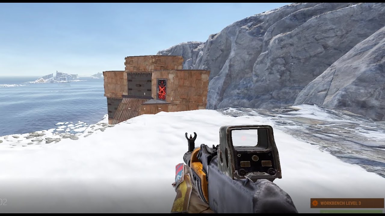 Raiding a cliffside base , Rust 10x - YouTube