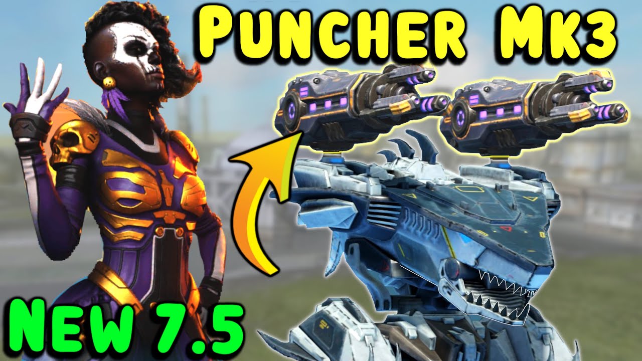 BURST DAMAGE! New Mk3 PUNCHER Weapon - War Robots 7.5 Gameplay WR - YouTube