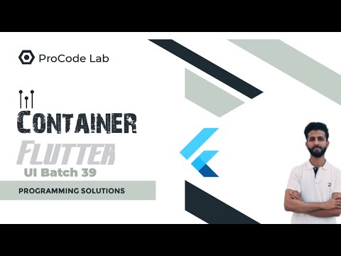 Understanding Containers in Flutter | Layouts and Widgets Explained - YouTube