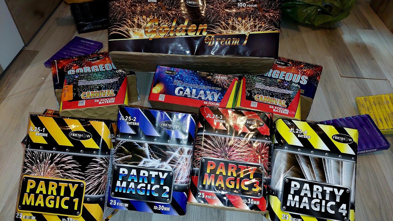 MEGA COLECTIE ARTIFICII #9 - Firecrackers - 2024 / 2025 - YouTube