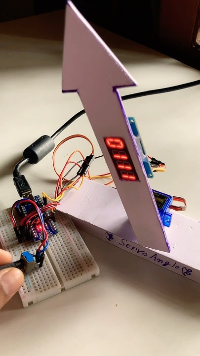 Amazing Servo Motor Project Experiment Arduino Arduinoproject Servomotor Electronicproject 