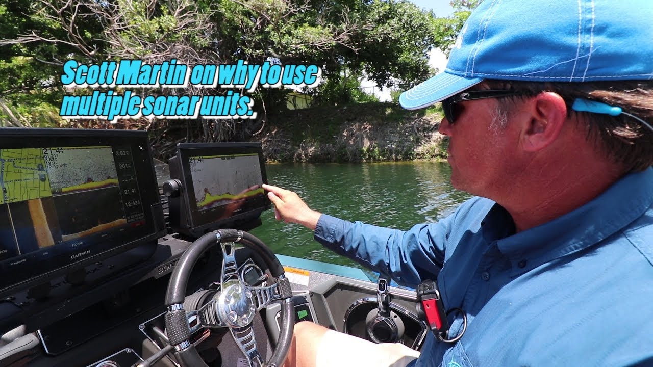 FLW Tour Pro Scott Martin on why he uses multiple Garmin sonar units on ...
