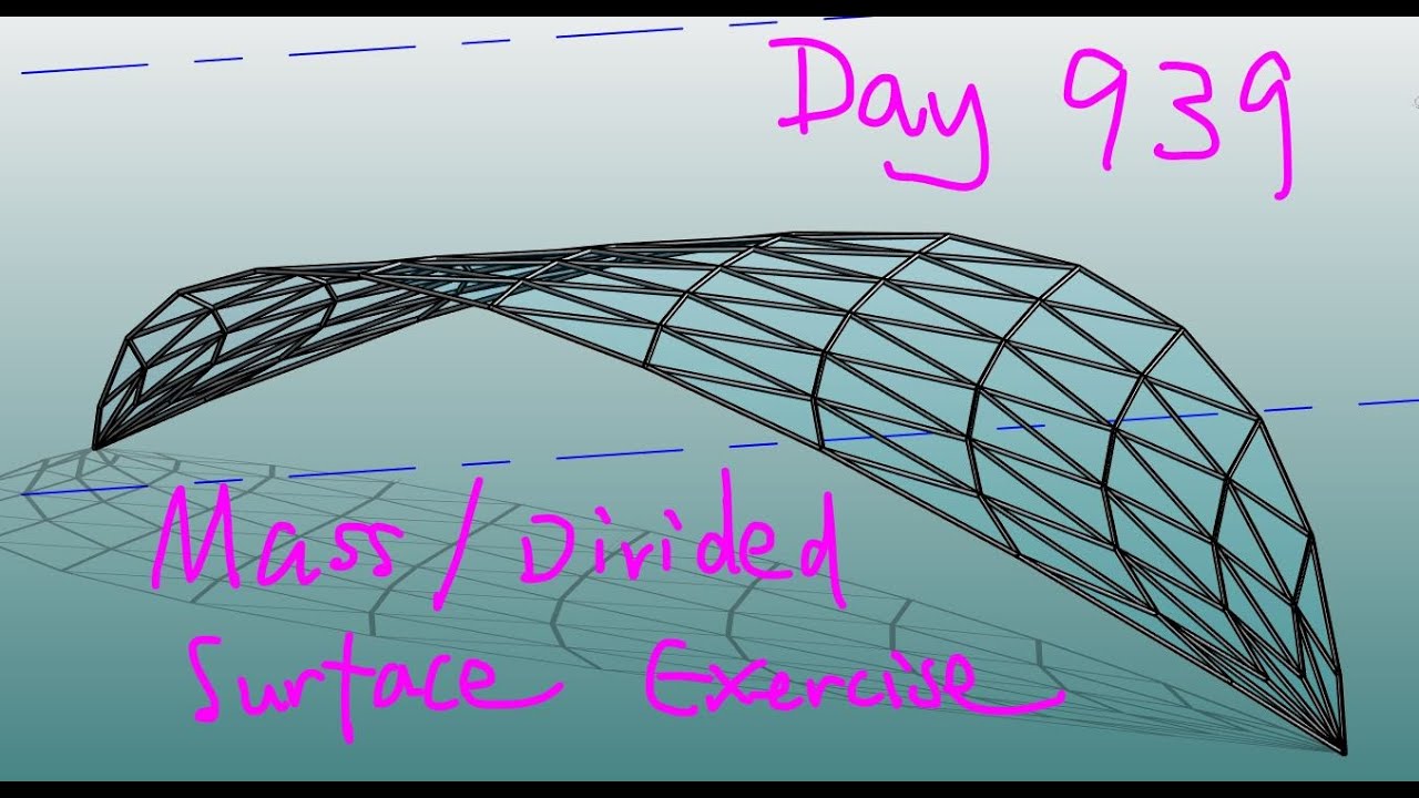 Revit Exercise (Day 939) Mass and Pattern Based Exercise - YouTube