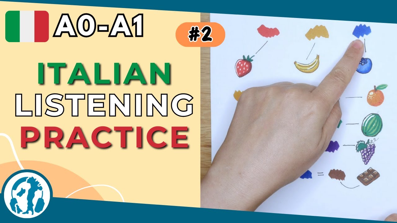 Absolute beginner Italian (A0-A1) | Colours | lesson #2 - YouTube