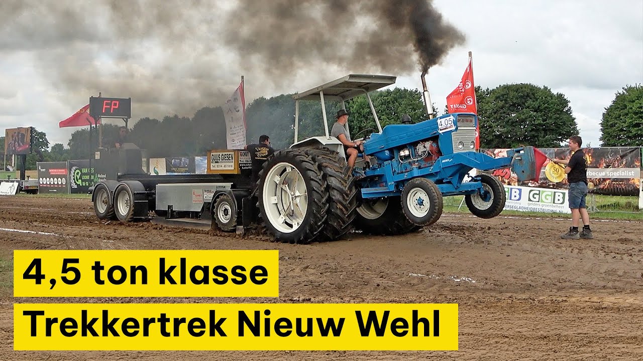 4,5 ton klasse | Trekkertrek Nieuw Wehl 2025 - YouTube