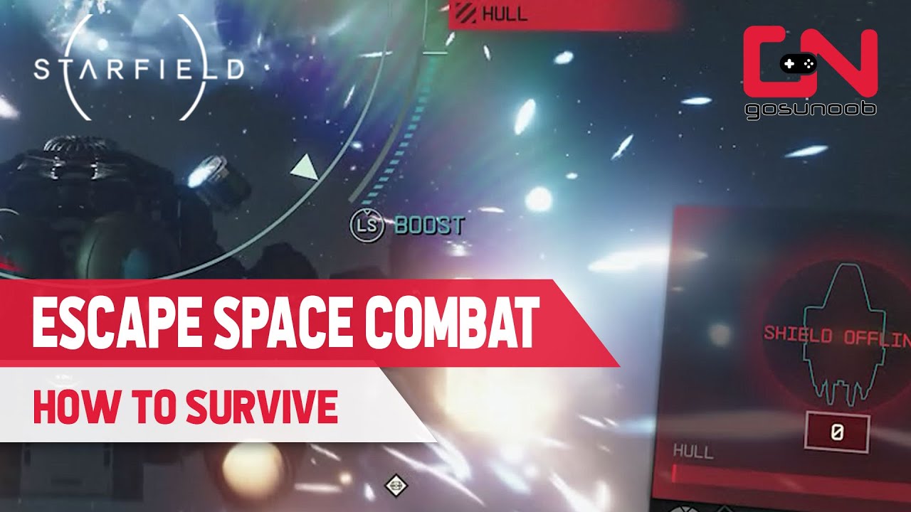 How to Escape Space Combat in Starfield - YouTube
