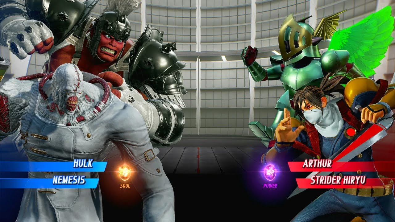 Battle Hulk White Nemesis Vs Green Arthur Strider Hiryu Very Hard - YouTube