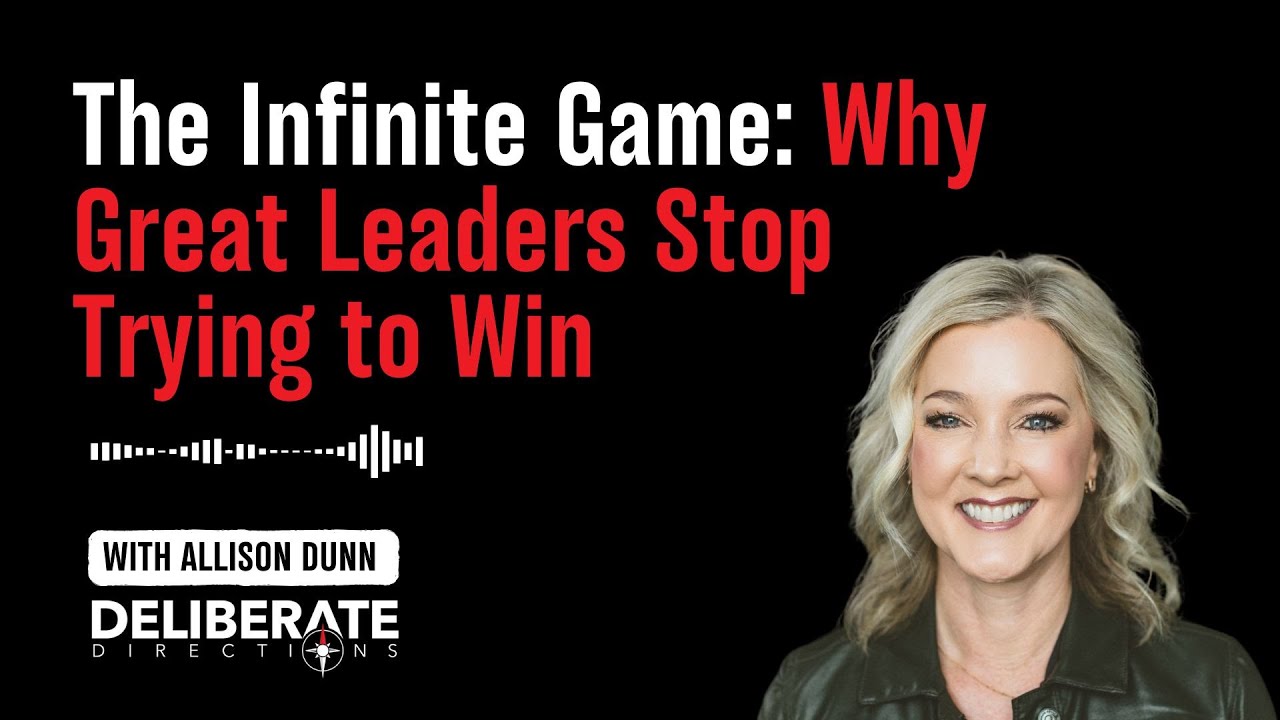 The Infinite Game: Why Great Leaders Stop Trying to Win - YouTube
