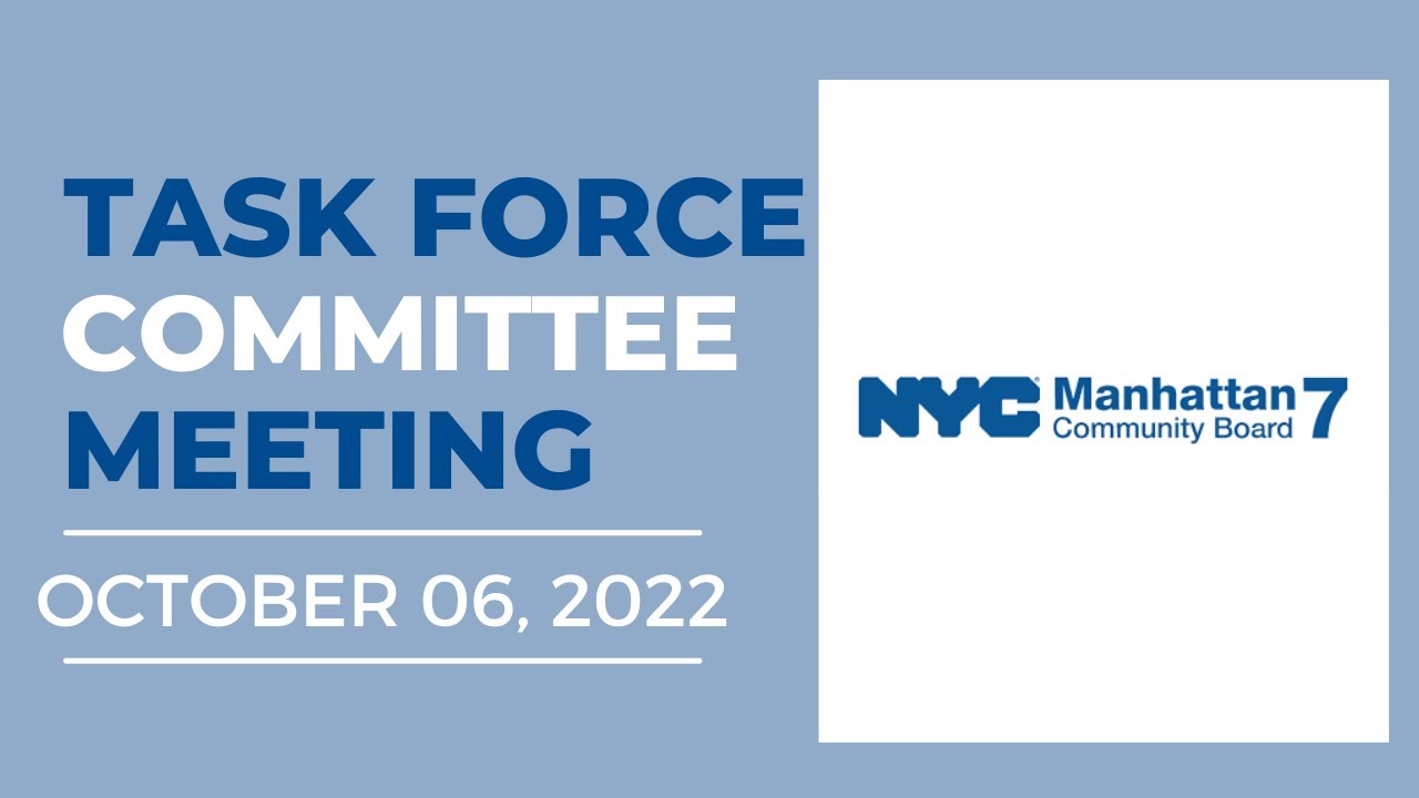 In-Person & Remote Task Force | October 06, 2022 - YouTube