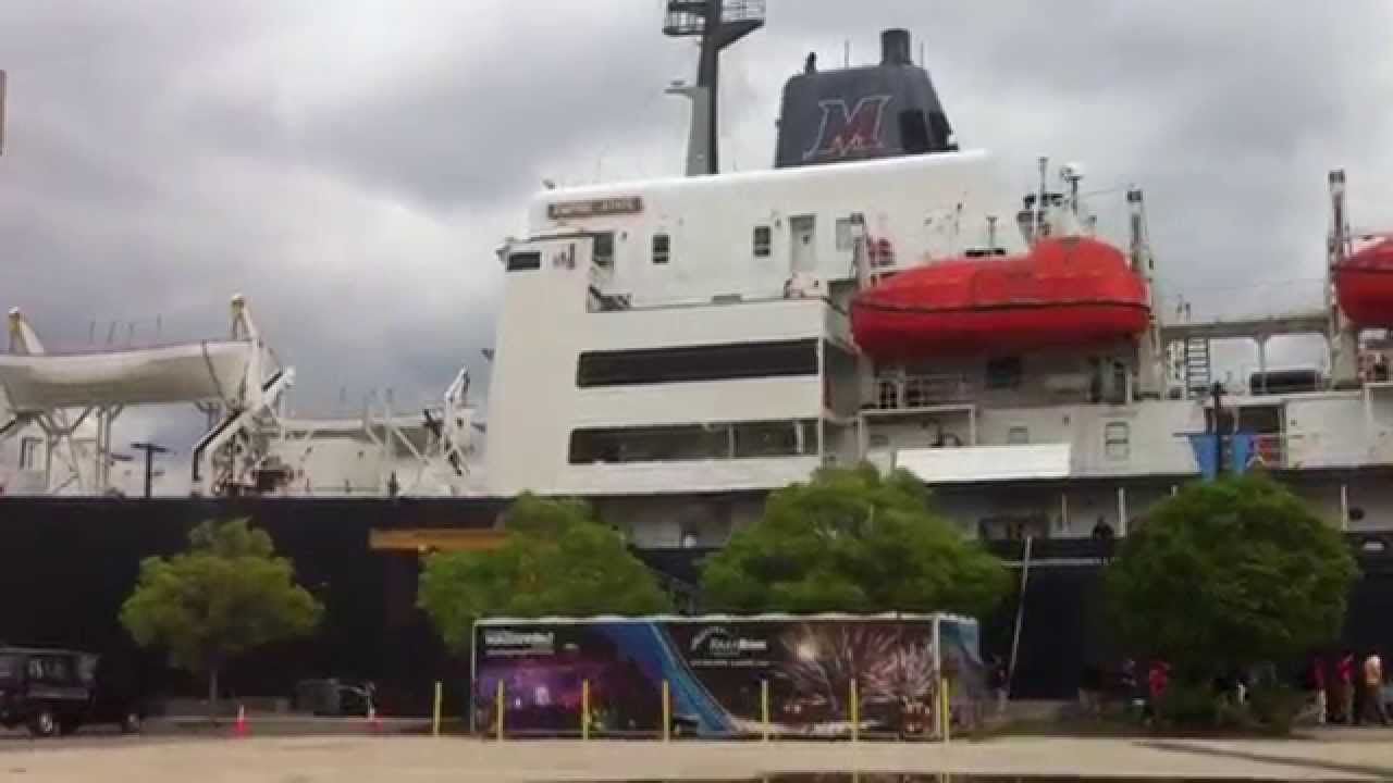 SUNY Maritime SST '14 Empire State VI at Penn's Landing Philadelphia ...