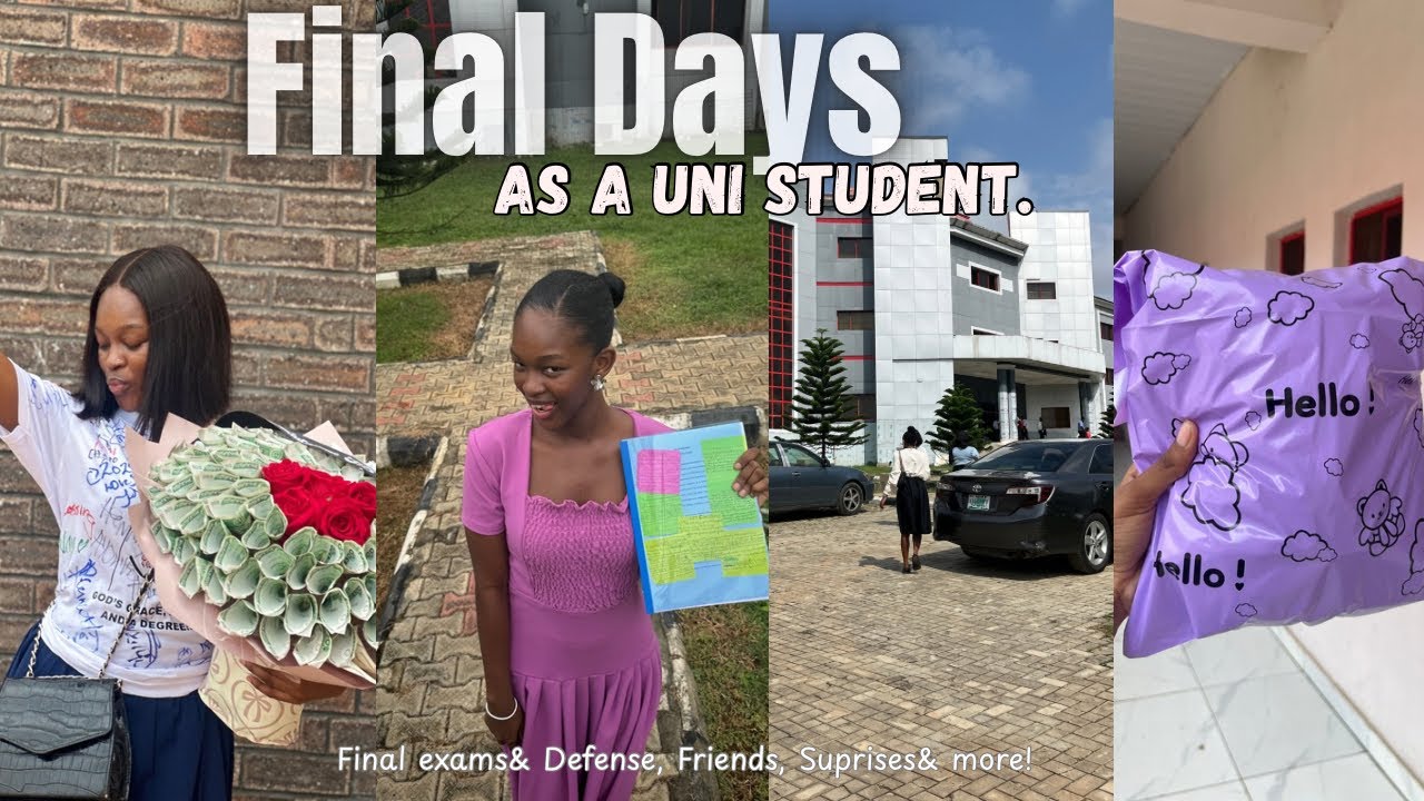 FINAL YEAR SERIES EP. 2| LAST DAYS AS A UNI STUDENT📚//Defense, Exam szn ...