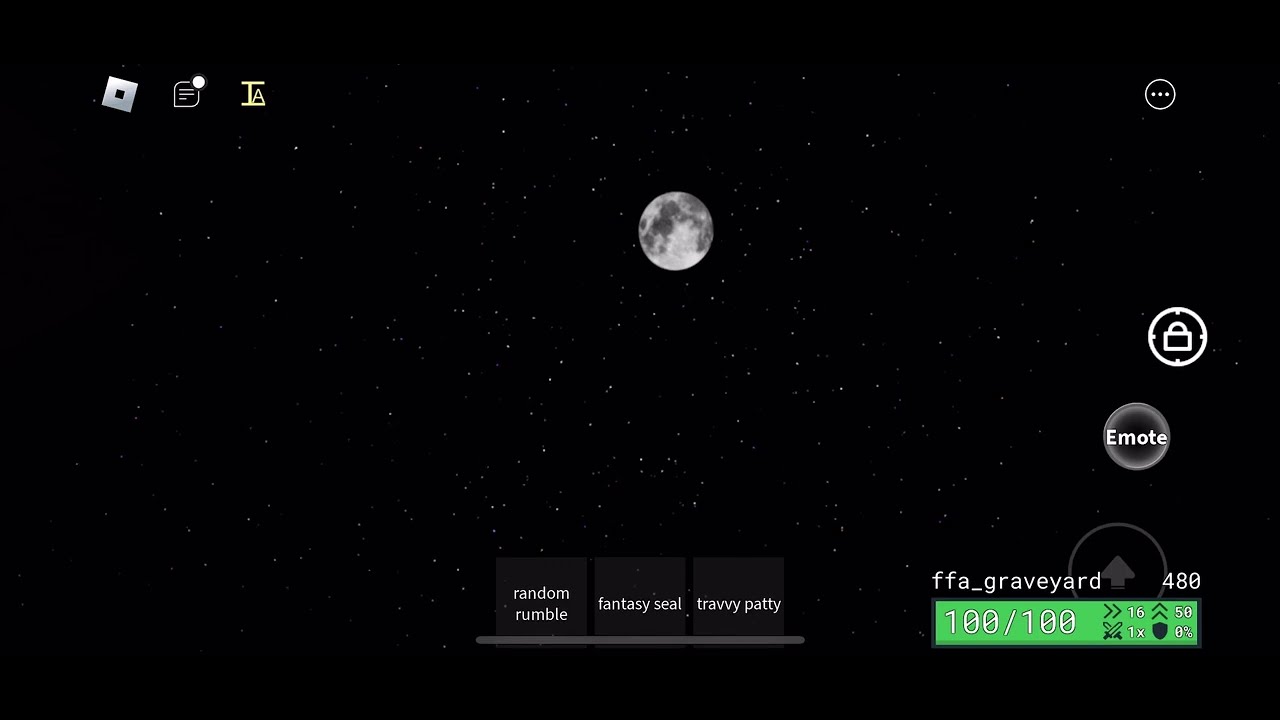 just staring at the moon in item asylum. - YouTube