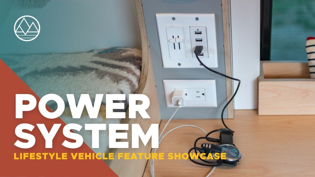 Lifestyle Vehicle Tour | Essential Power System | Dave & Matt Vans ...
