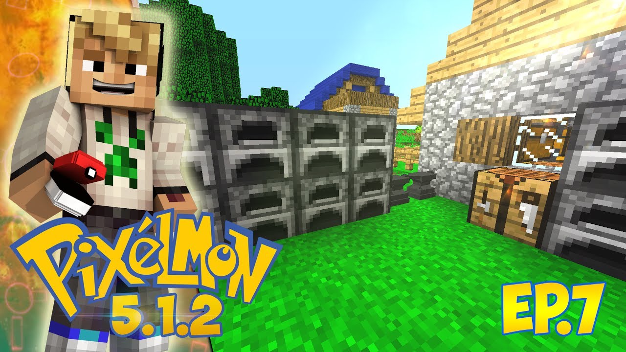 Minecraft- Pixelmon 5.1.2 -Ep.7- POKEBALL FACTORY! - YouTube