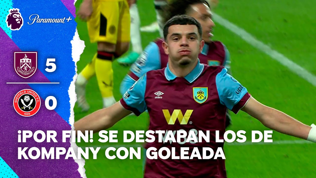 ¡Primer victoria del Burnley en casa y con goleada! | Liga Premier ...