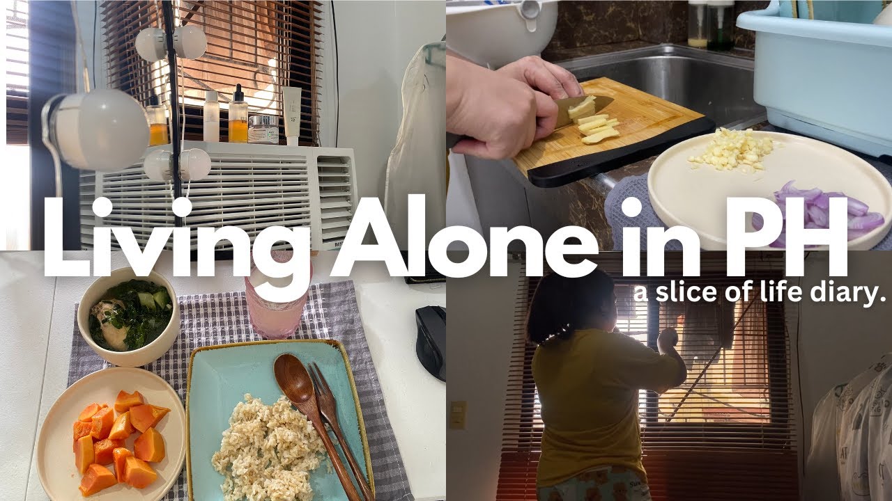Living alone in the Philippines: morning routine, clean with me, what i ...