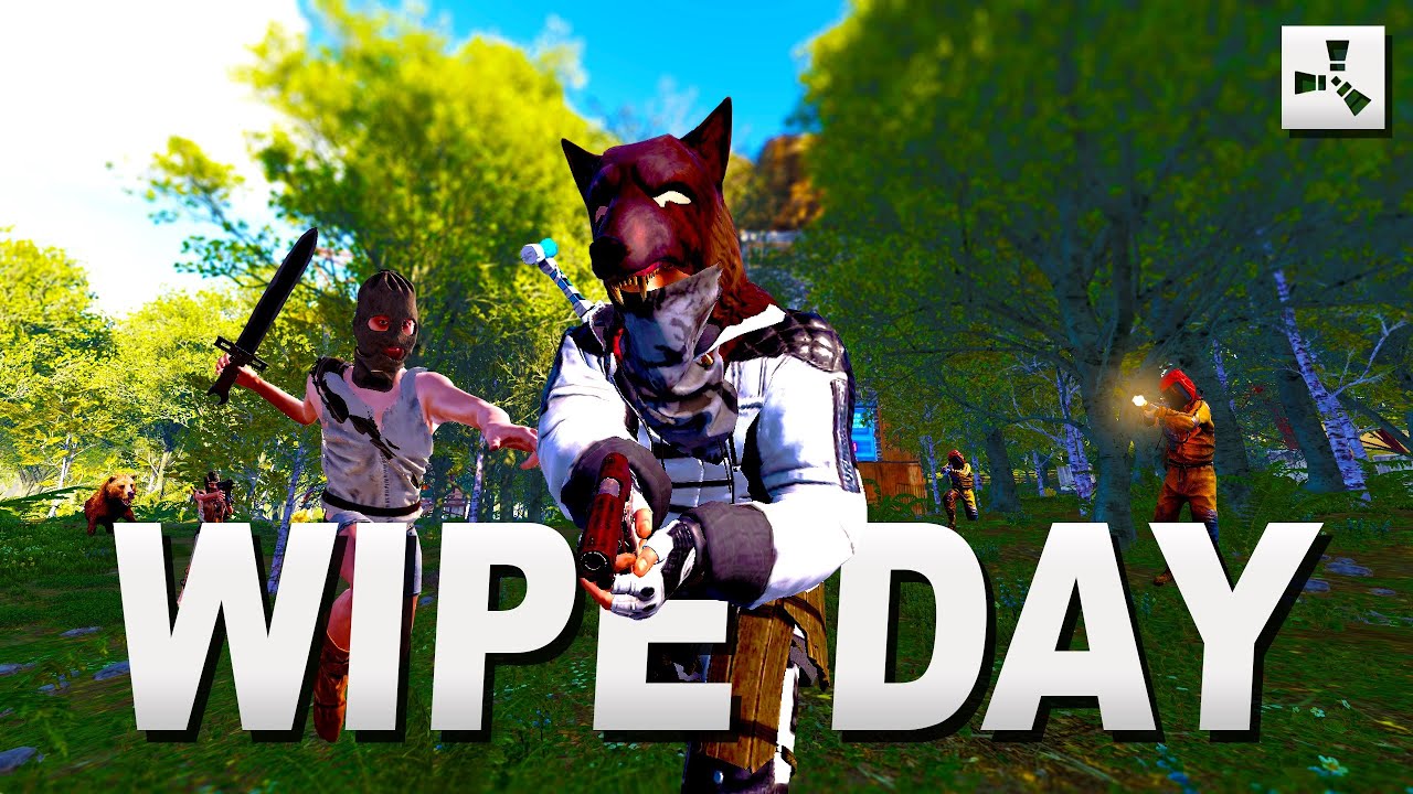 Rust - THE REALITY OF WIPE DAY (Solo Survival) - YouTube