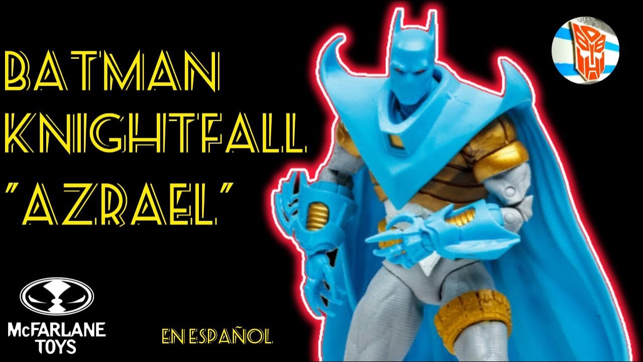 Batman KnightFall "Azrael" Gold Label McFarlane en Español - YouTube