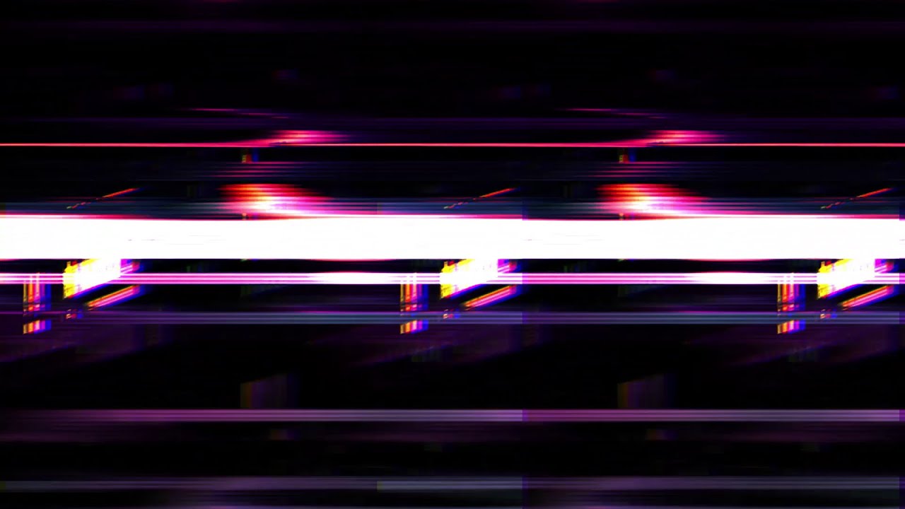 Broken VHS Rewind - Glitch Effect - VCR Background / Overlay Loop - YouTube