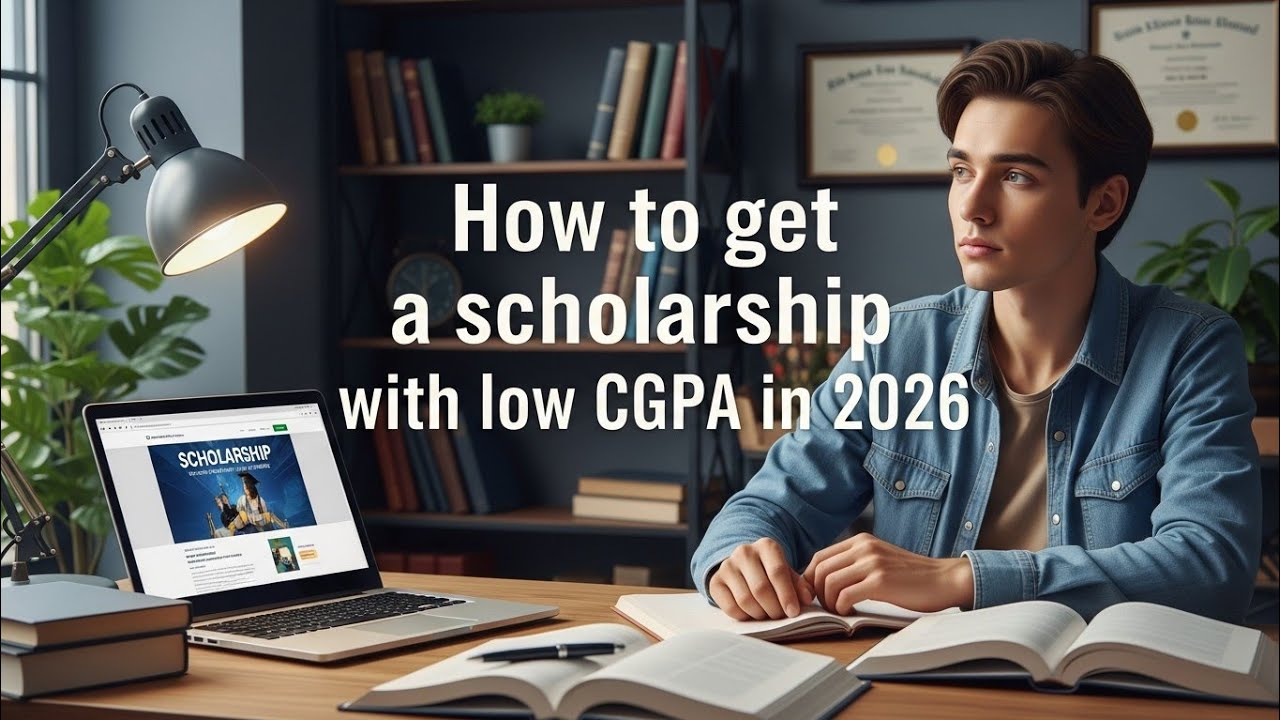How to get scholarship with low cgpa in 2026 - YouTube