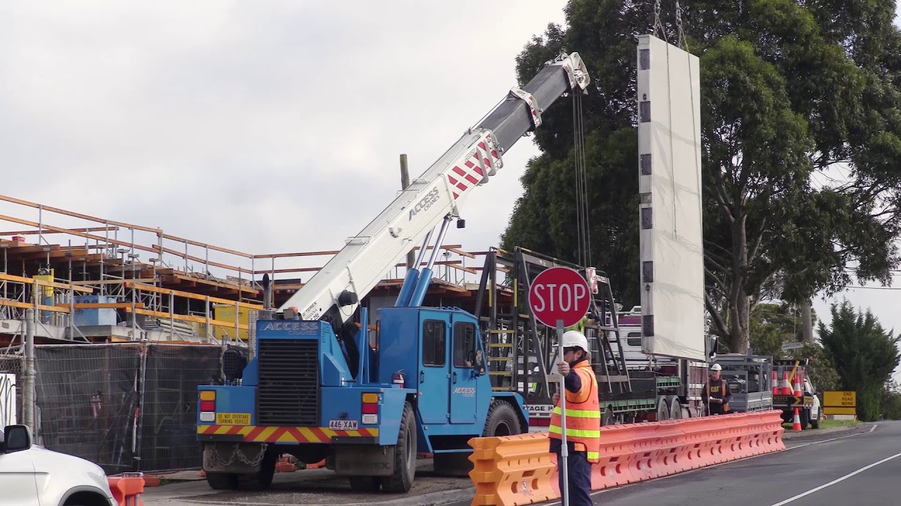 Collins & Bates | February Precast Installation - YouTube