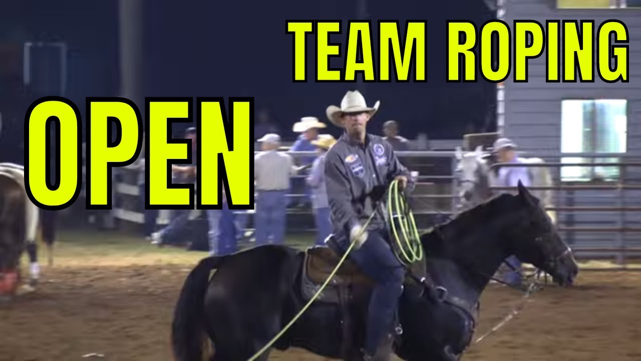 Team Roping | 54th Annual Biggest East of the Ms Open Roping | Snippet ...