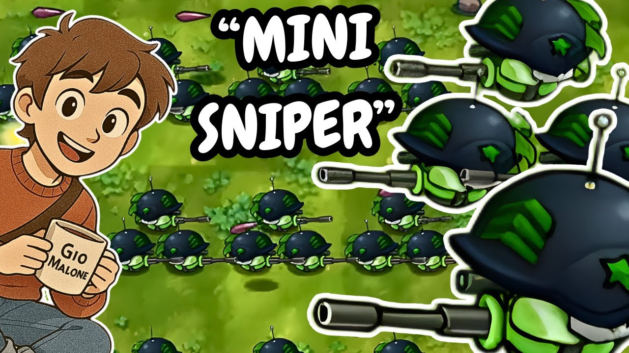 El NUEVO MINI SNIPER en plantasvszombies FUSION 2.8 - YouTube