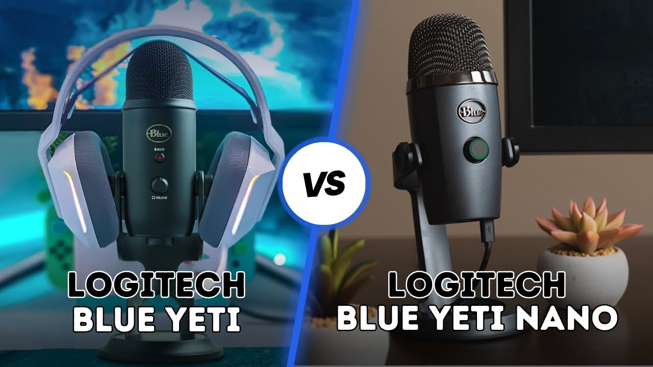 🎙️ Blue Yeti vs. Blue Yeti Nano – ¿Cuál es el MEJOR micrófono USB ...