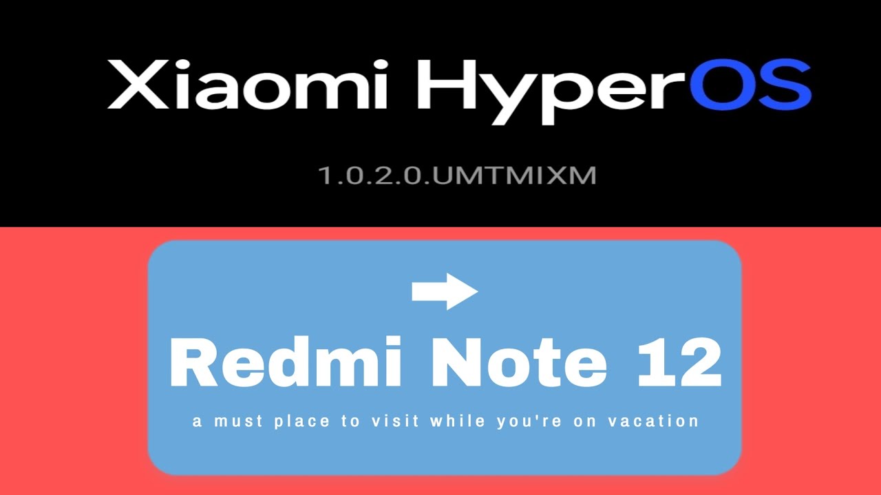 Xiaomi HyperOS Update on My Redmi Note 12 - YouTube