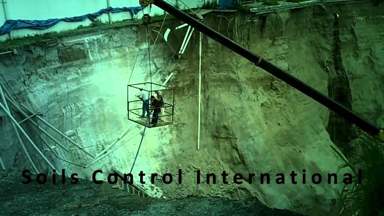 Erosion Control Vertical Wall Spray - YouTube