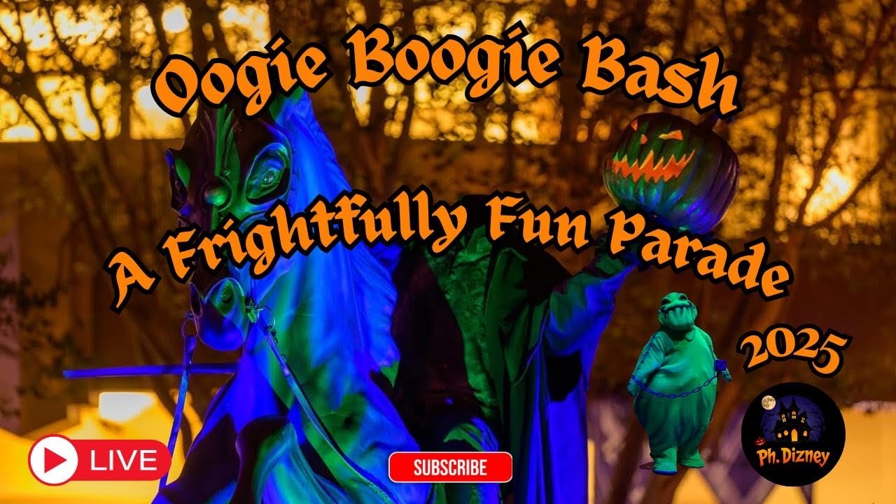 Special Event Parade: A Frightfully Fun Parade at Oogie Boogie Bash ...