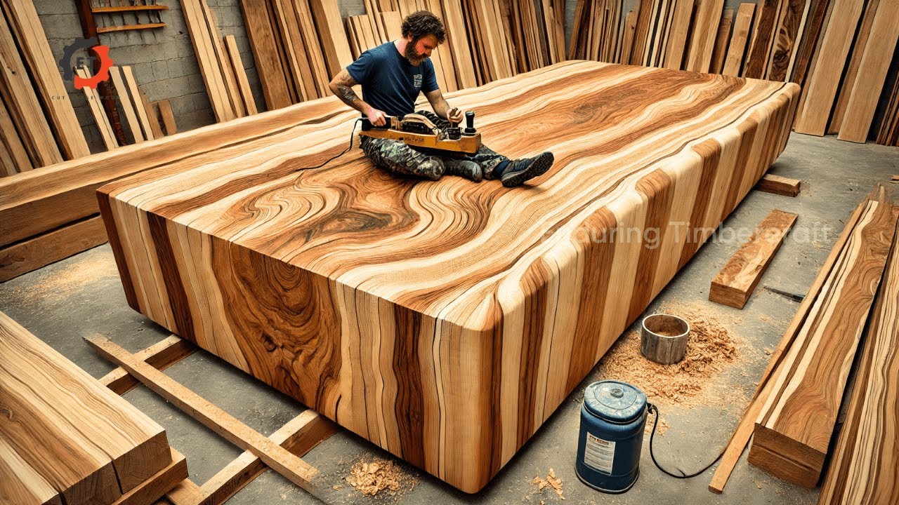 Giant Wood Workshop: From Ancient Trees To The Most Luxurious Modern ...