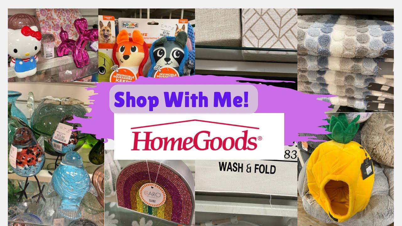 HOMEGOODS * SHOP With Me! Home Decor Store Walkthrough! - YouTube