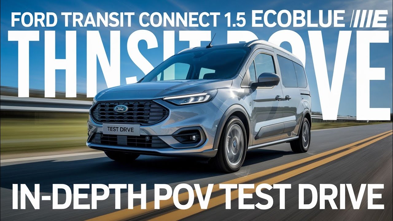 Ford Transit Connect 1.5 EcoBlue 100 HP | In-Depth POV Test Drive #2321 ...