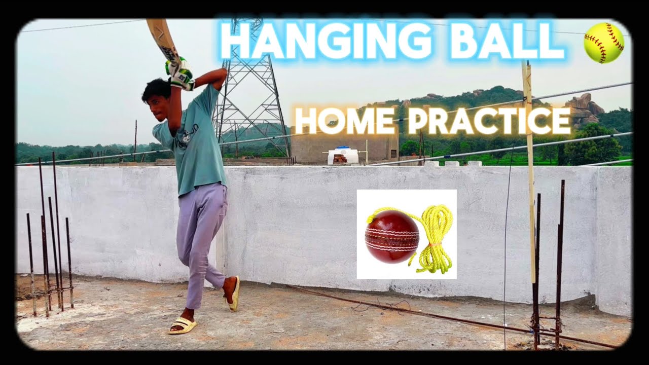 HANGING BALL BATTING PRACTICE | AT HOME FULL VIDEO | @VKCHINTU80-xh6ee ...