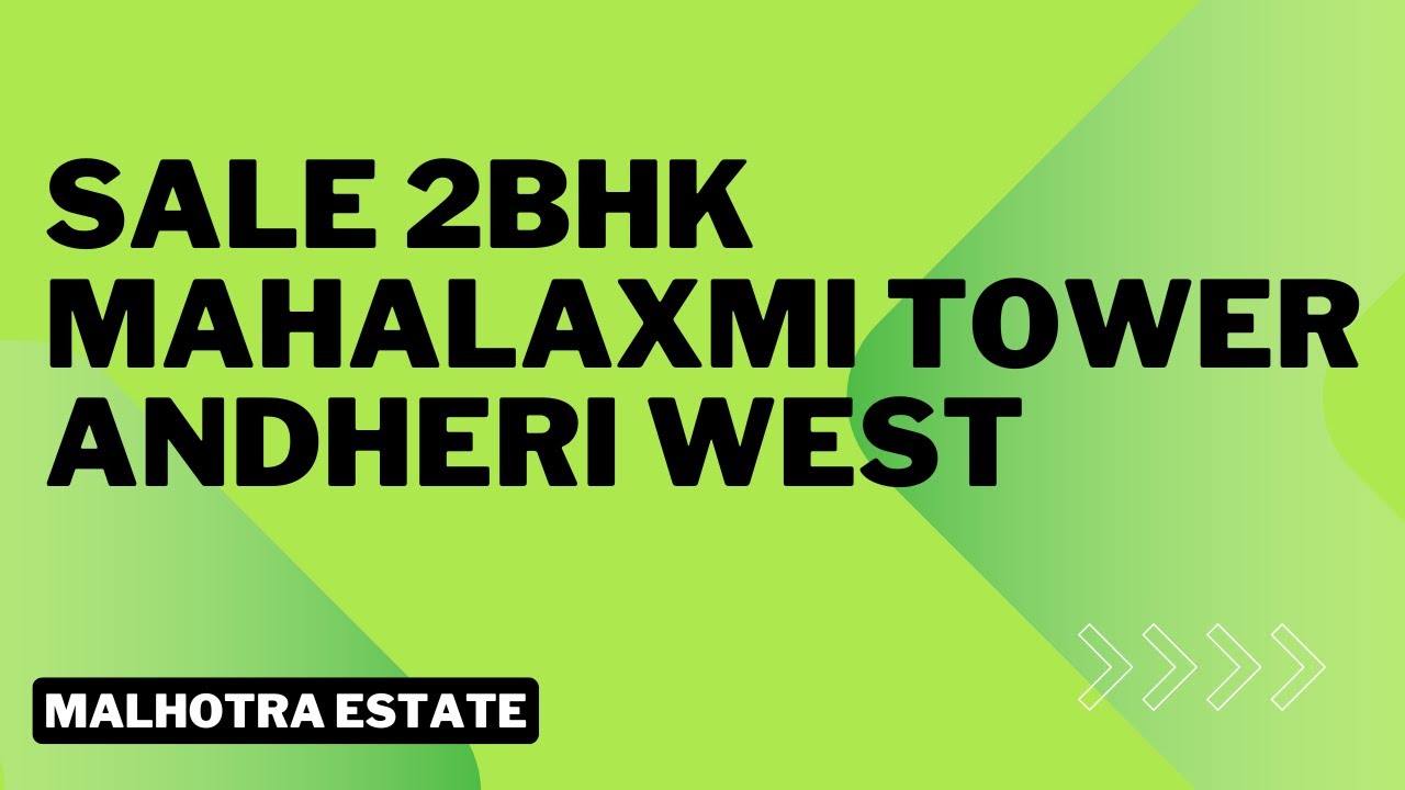Sale 2 bhk Mahalaxmi Tower near Juhu circle DN Nagar Andheri West ...