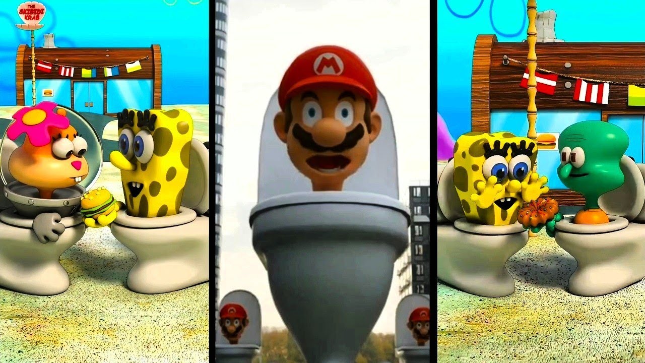 SKIBIDI TOILET MEGA BATTLE #54 || Skibidi Mario vs Skibidi Sandy - YouTube