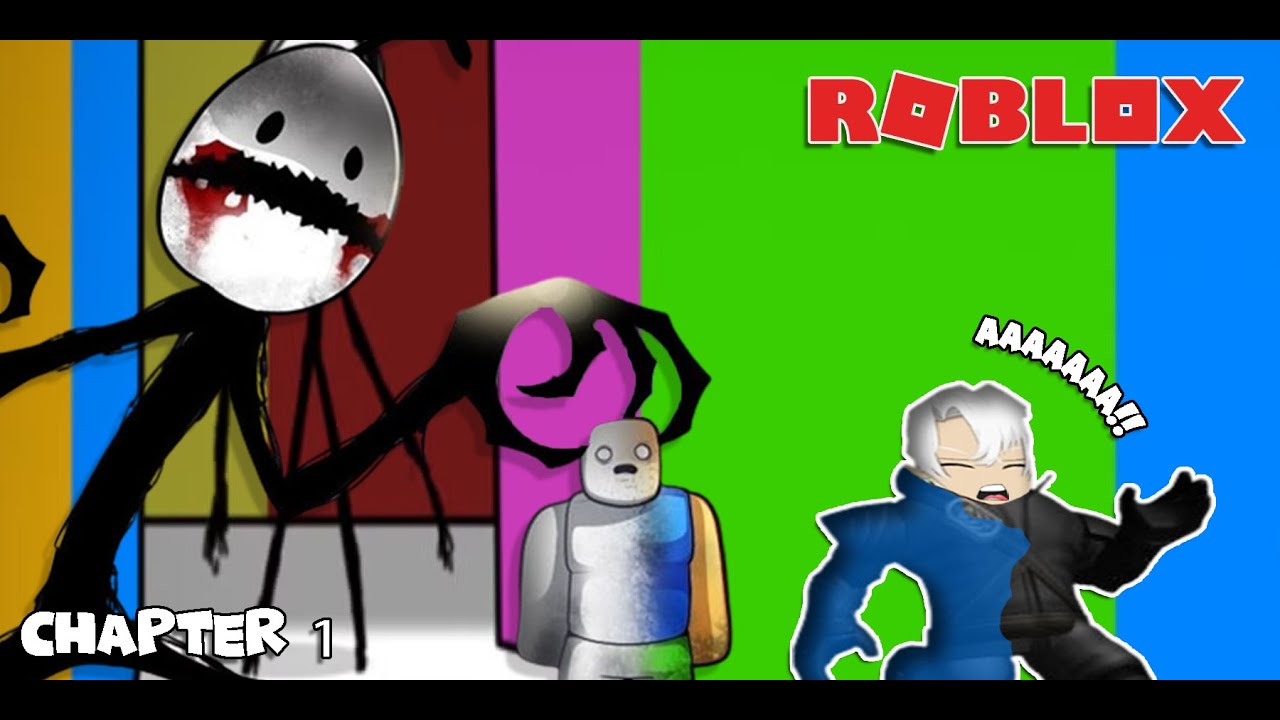 Akhirnya Aku Berhasil Kabur Dari Cengkraman Monster Warna Ini!!! Roblox ...
