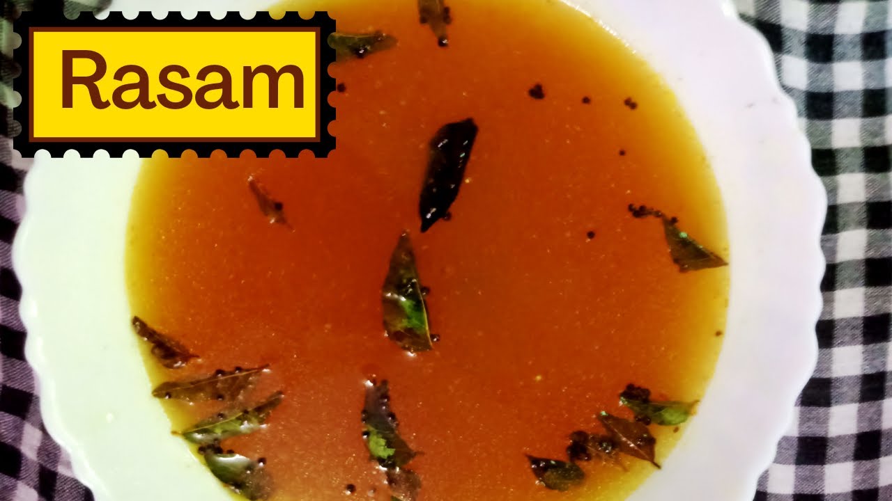 Rasam recipe | Healthy South Indian Rasam - YouTube