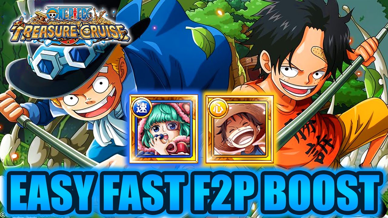 F2P EASY FAST BOOST TEAM!! (No New Batch) ★10 ALLIANCE BLITZ BATTLE OPTC vs. Sabo & Ace! One ...