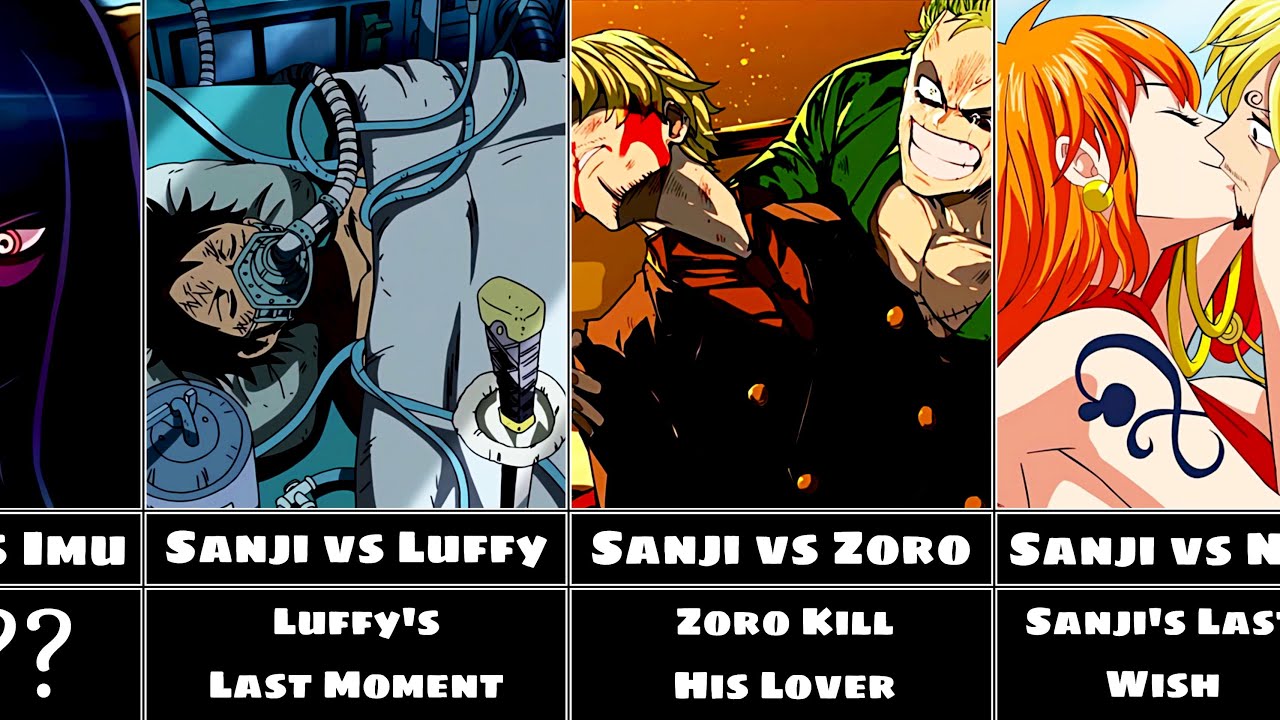 How fast can Prime Sanji kill One piece Characters - YouTube