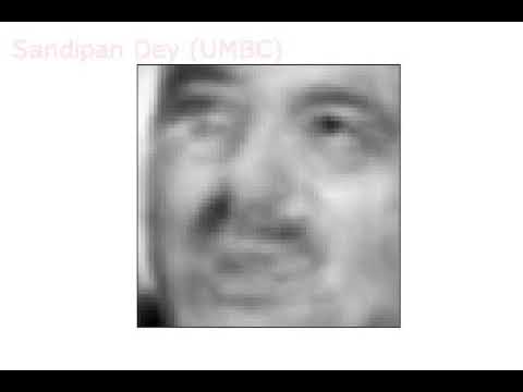 Face morphing with Eigenfaces - YouTube