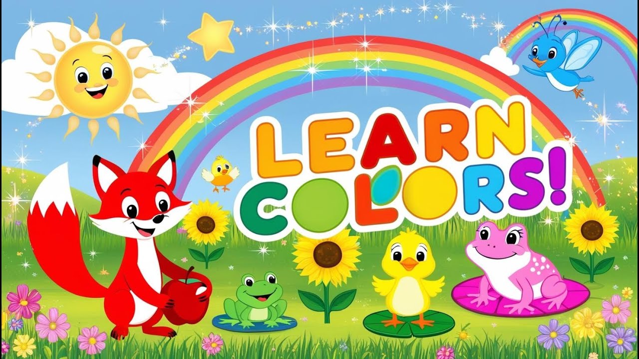 Learn Colors for Kids | Fun and Educational Adventure for Toddlers and ...