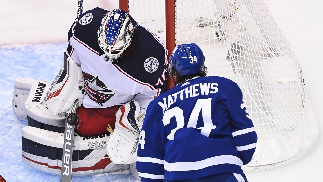 Reviewing Maple Leafs vs Blue Jackets Game Four - YouTube