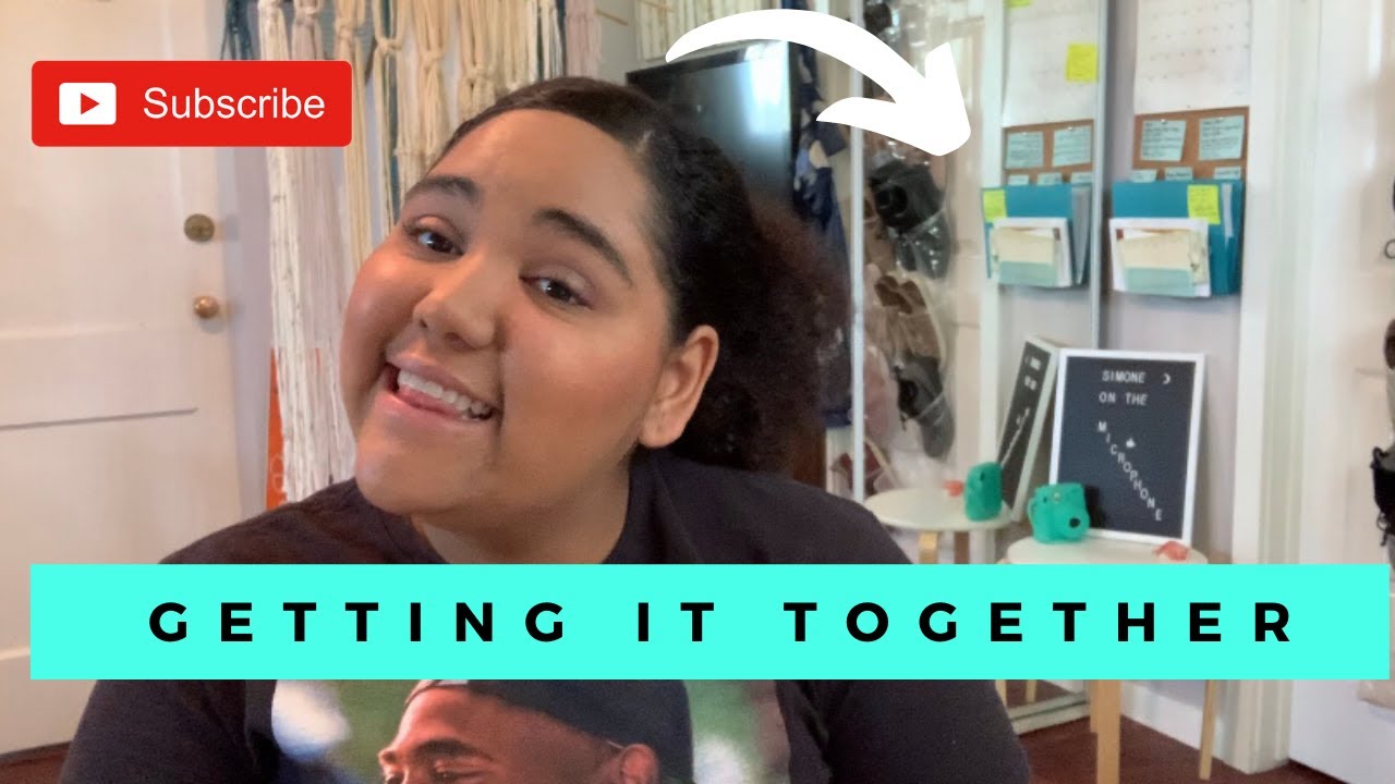 Getting My SH*T Together: Step 1 Organize | GYST | Vlogmas 2019 - Day 1 ...