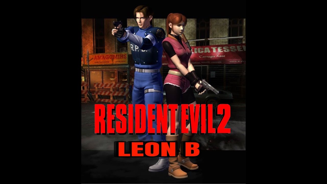 Resident Evil 2 1998 Playthrough - Leon B - YouTube