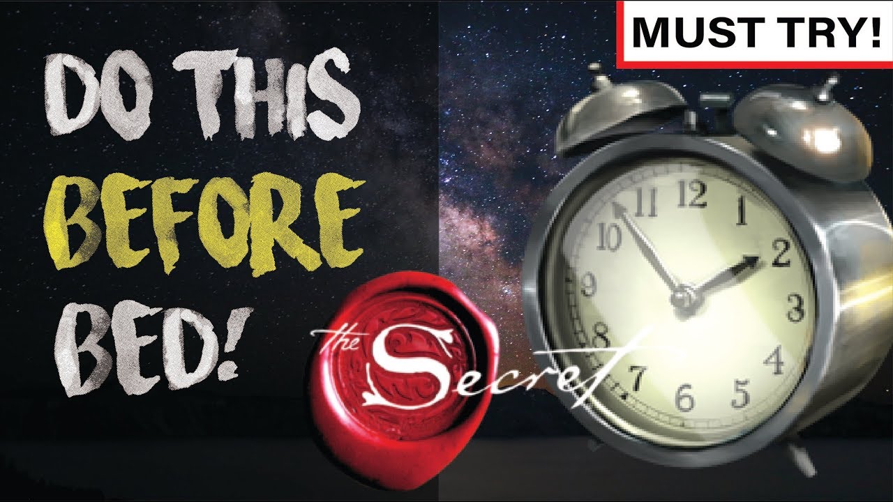 Law of Attraction SLEEP TECHNIQUE For Attracting What You Want | This ...