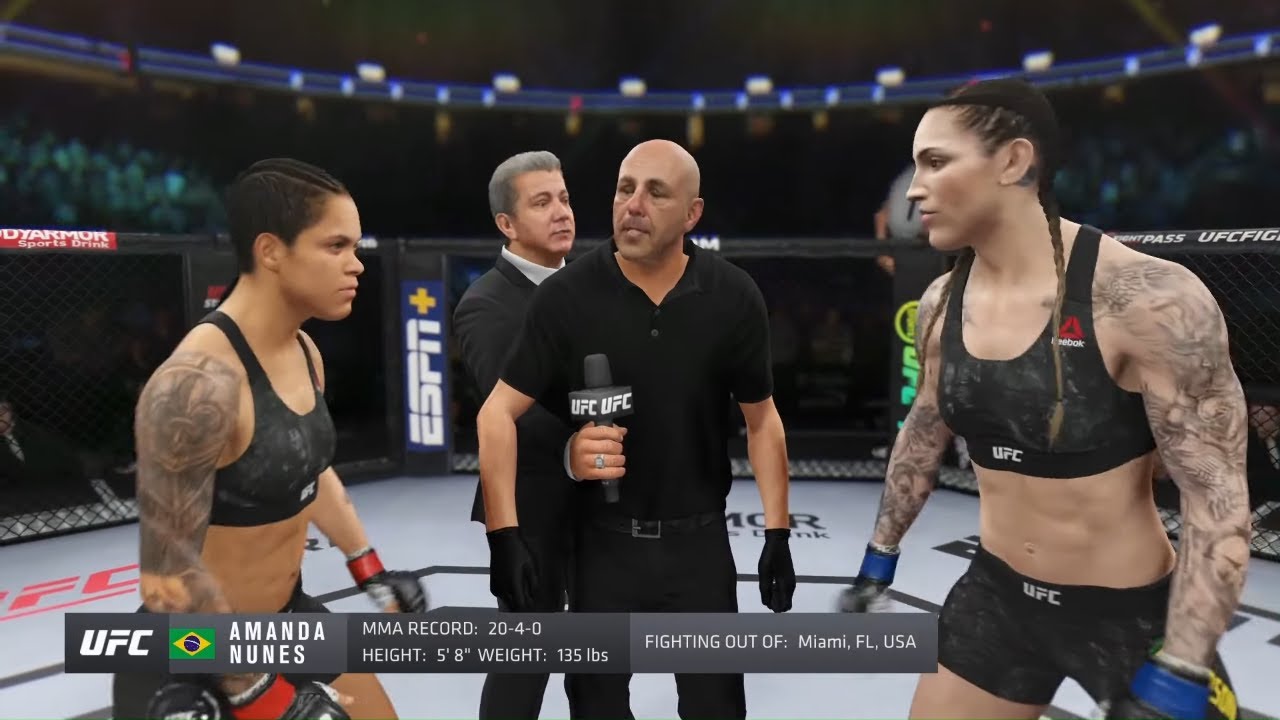 UFC 259 - Amanda Nunes vs. Megan Anderson - EA Sports UFC 4 - Epic Girl ...
